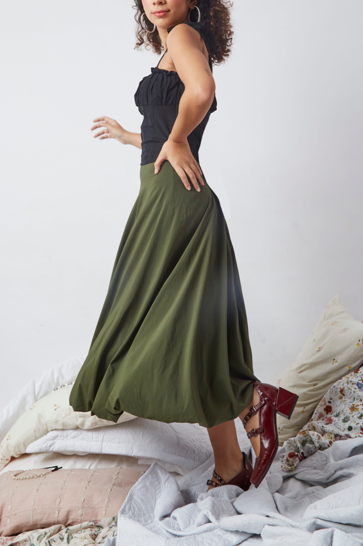 Falda Fall Verde – Agape Ecolab